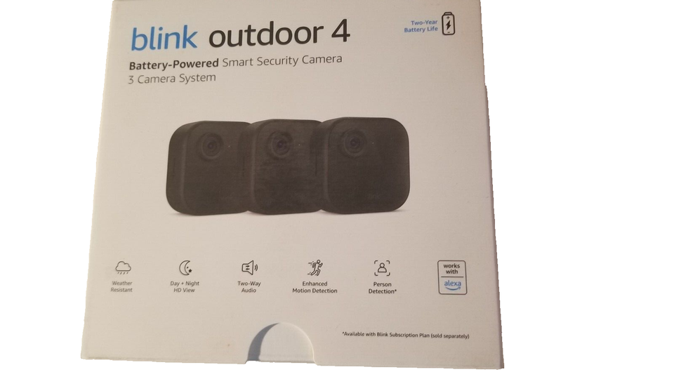 🔥New Blink Outdoor (4th Gen) 3 Camera Wireless HD Home Security System🔥 ...