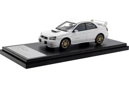 Mini Car 1/43 Subaru Impreza Wrx Sti 2002 Pure White High Story Series ...