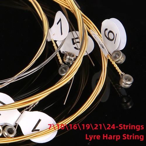 Upgrade Your Lyre Harp Sound with High Quality Metal Strings 7 10 16 19 ...