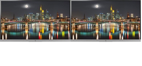 2 X HP E273 - 27" Frameless Monitors - DisplayPort - HDMI -VGA | eBay UK