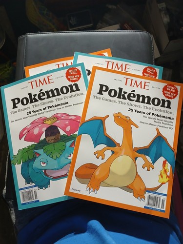 Time Magazine Pokemon 2025 2 Venusaur Copies And 2 Charizard Copies | eBay