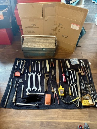 Job Lot Tool Box Full Of Tools USED HAND TOOLS Etc Bundle Mixed Some Vintage | eBay UK