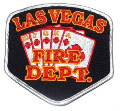 LAS VEGAS NEVADA NV Fire Patch EMS Rescue Public Safety ROYAL FLUSH | eBay
