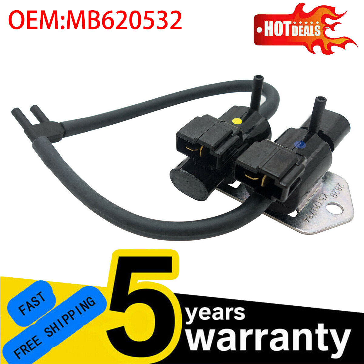 Vacuum Solenoid Valve for Mitsubishi L200 96-05 Shogun 1996-2008 ...