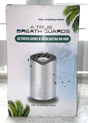 NIB -A True Breath Guards UV Air Purifier for Bacteria and Virus -Model ...