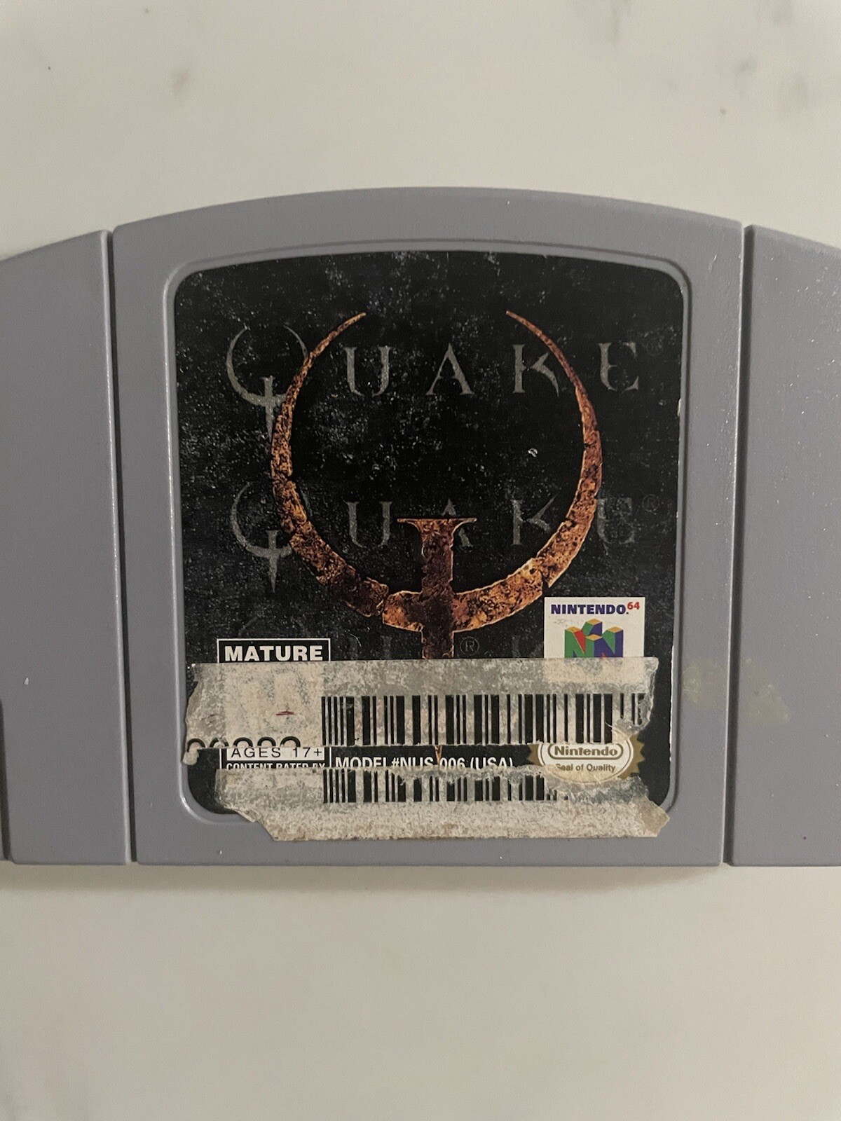 Quake (Nintendo 64, 1998) AUTHENTIC TESTED & SHIPS SAME DAY GUARANTEED ...