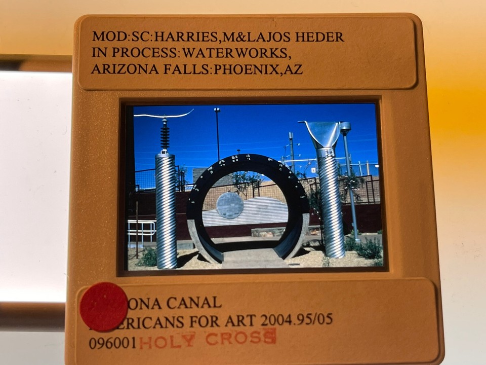 Mags harries, Lajos Heder “Water Works, Arizona Falls” Public Art 35mm ...