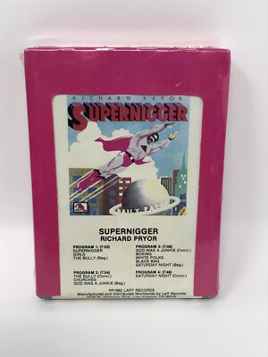 SUPER RARE!! RICHARD PRYOR: Supernigger NEW SEALED Eight 8-Track ’82 ...