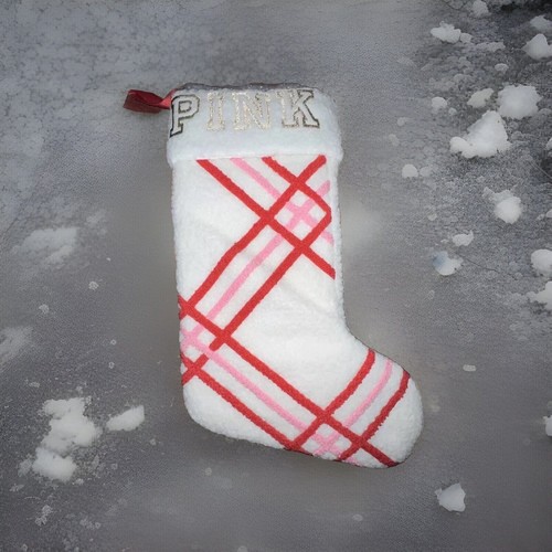 Victorias Secret PINK Stocking Stuffer Holiday Sherpa Sock Limited ...