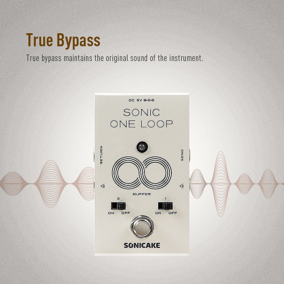 SONICAKE Sonic One Loop AB Line Selection Buffer Guitar Bass Effects Pedals | eBay