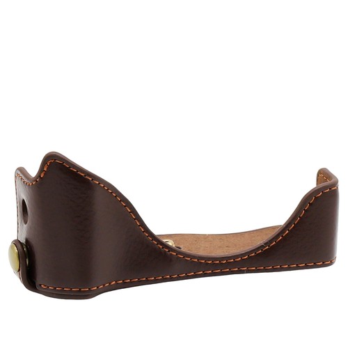 Genuine Leather Half Shell Canon PowerShot G7X Mark III Case Coffee ...