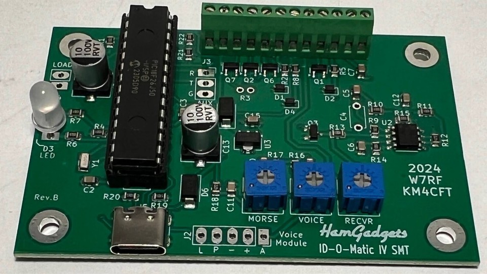 Ham Amateur Radio ID-O-Matic IV 4 voice Repeater Controller Beacon 125 ...