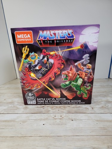Masters of the Universe Battle Cat vs Roton Mega Construx Sealed in box ...