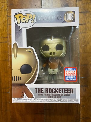 Funko Pop!The Rocketeer #1068 Vinyl Figure 2021 Summer Convention - w ...