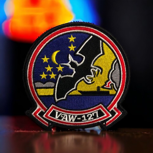 US Navy VAW-127 Seabats Carrier Airborne Early Warning Squadron Patch ...