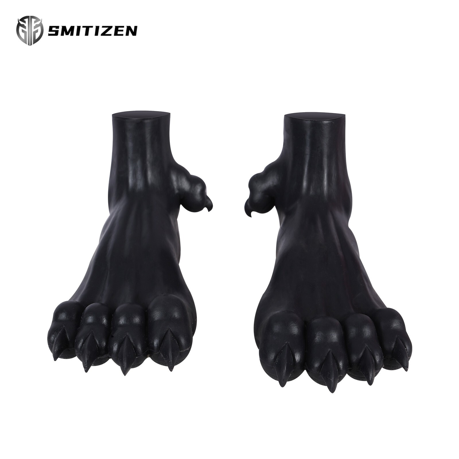 Smitizen Silicone Black Beast Paw Monster Feet Realistic Skin Paw for ...