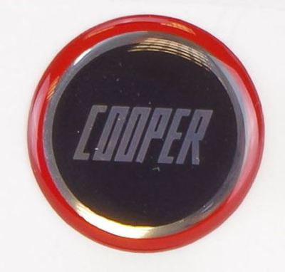 Classic Mini Cooper badge S175MC adhesive back 27mm | eBay