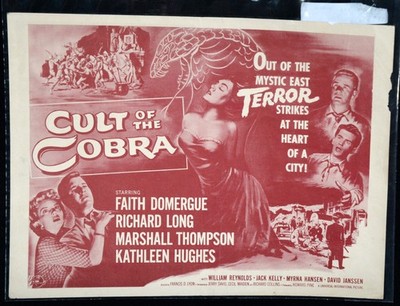 Original Vintage Ad Slick for Cult of the Cobra (Universal) | eBay