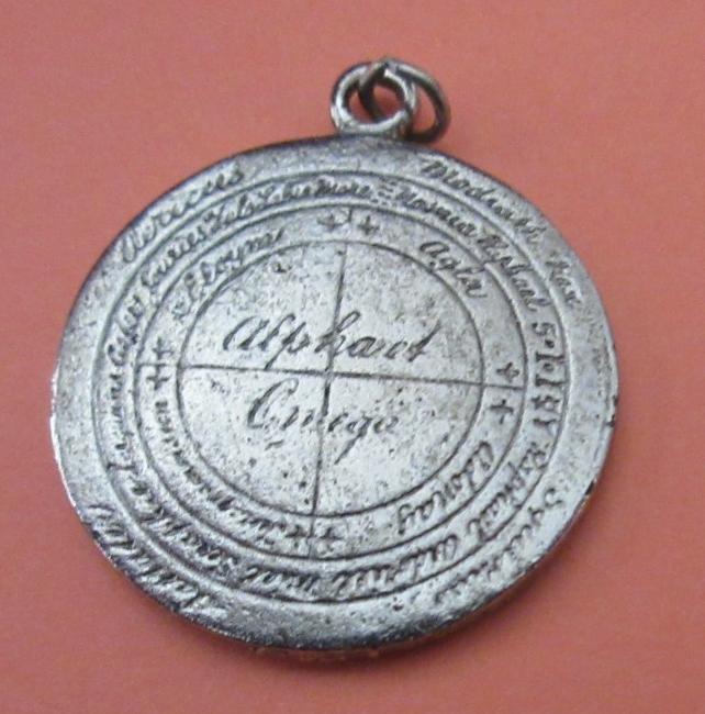 Vtg Talisman for Good Luck Amulet Pendant Key of Solomon Necklace | eBay