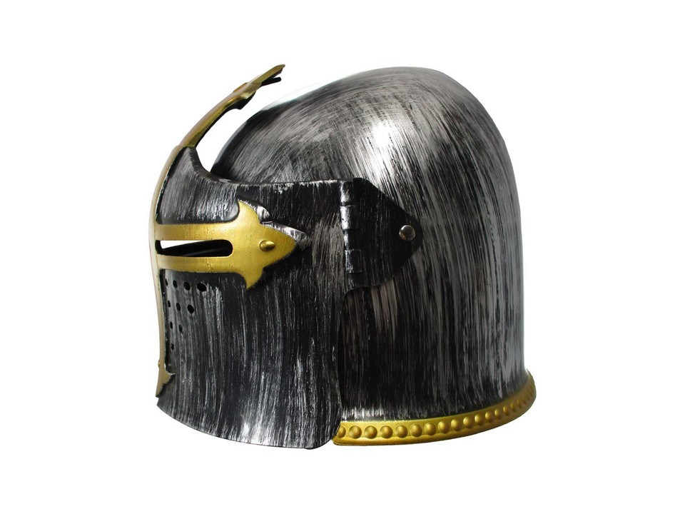 Adult Child Medieval Jousting Templar Knight Crusader Helmet Armor Mask ...