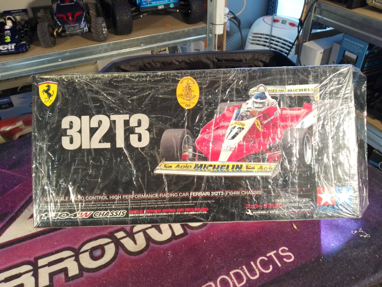 Tamiya RC Ferrari 312T3 Formula 1 - Red 47374 4950344473748 | eBay