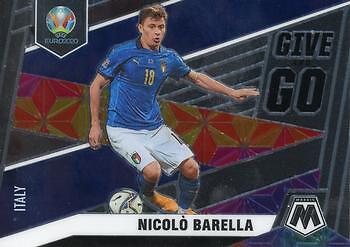 2020-21 Panini Mosaic UEFA Euro Give and Go #11 Nicolo Barella Card | eBay