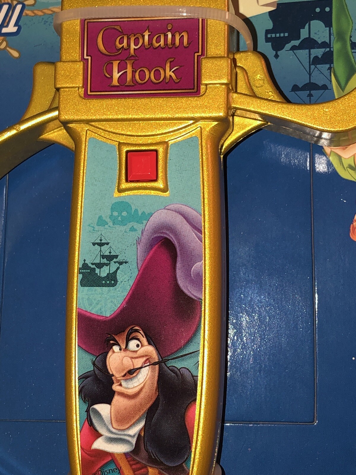 22 Inch Disney Peter Pan Captain Hook Sword With Sound Effects | eBay