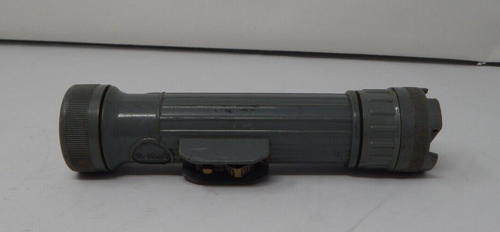 Vintage Fulton MX-993/U Flashlight 2-D Cell Waterproof w/Bulb & Lens ...