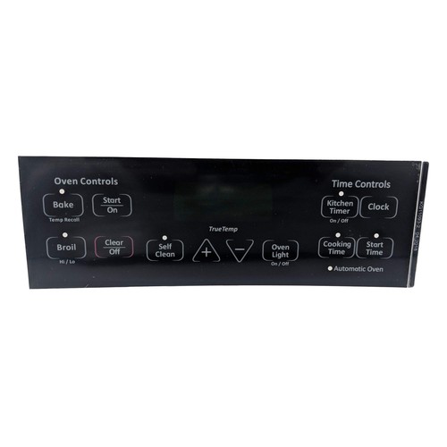 WB27T11005 Range Black 10 Button Faceplate Graphics Overlay Model ...