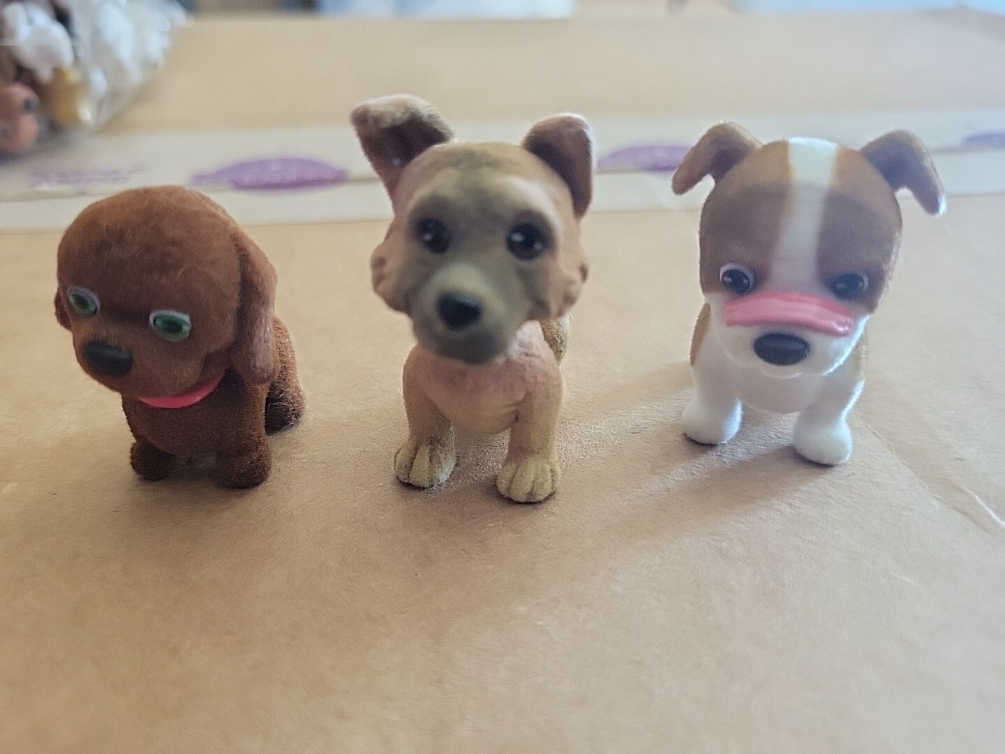 PUPPY IN MY POCKET Lot of 20 Puppies - Flocked Fuzzy Soft | eBay