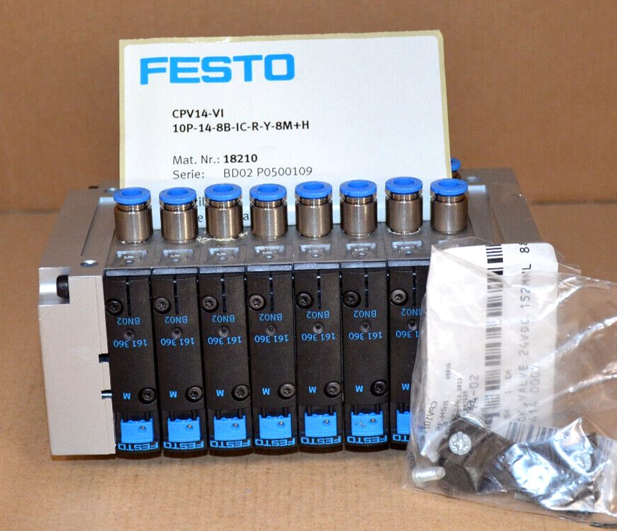 Festo CPV14-VI / 10P-14-8B-IC-R-Y-8M+H Ventilinsel 18210 NEU | eBay.de