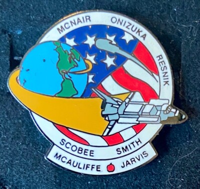 CHALLENGER SPACE SHUTTLE 51L Willabee & Ward NASA SPACE MISSION CREW ...