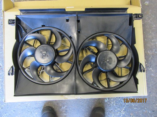 Radiator Thermo Fan Twin Fans FOR 2002-2010 Models Ford BA BF Falcon ...