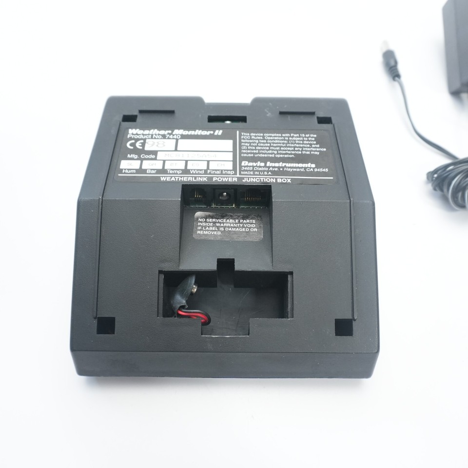 Davis Instruments Weather Monitor II 7440 Home Weather Station Display ...