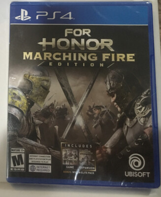 For Honor Marching Fire Edition: Playstation 4 PS4 New Sealed ...