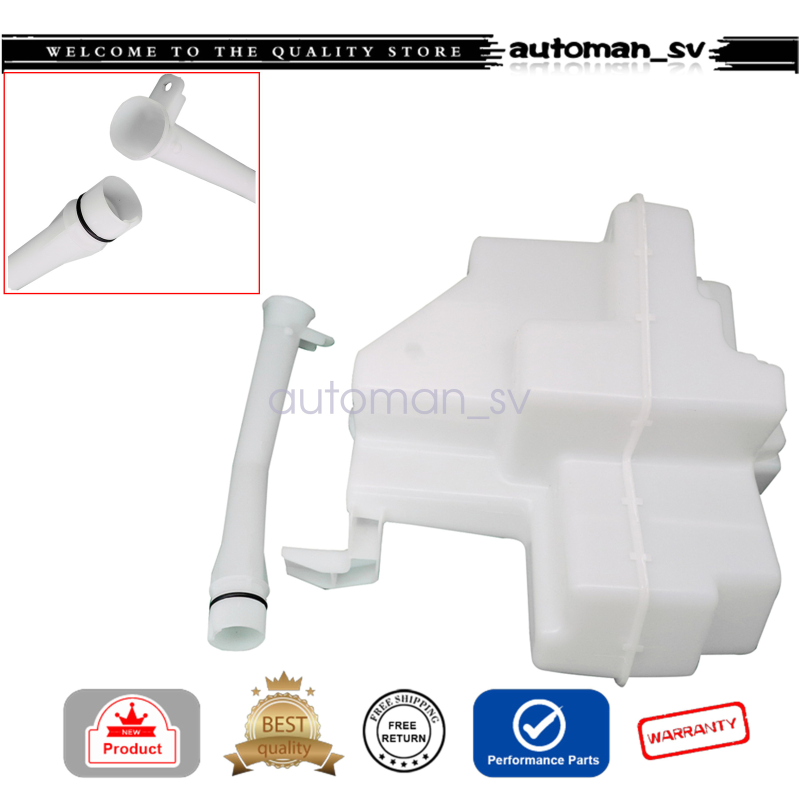 For Infiniti EX35 EX37 QX50 1PCS Windshield Washer Reservoir Tank ...