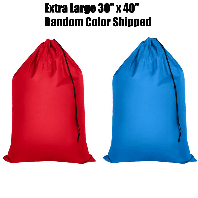 Extra Large 30"X40"Washable Laundry Bag Heavy Duty Locking Drawstring 1 ...