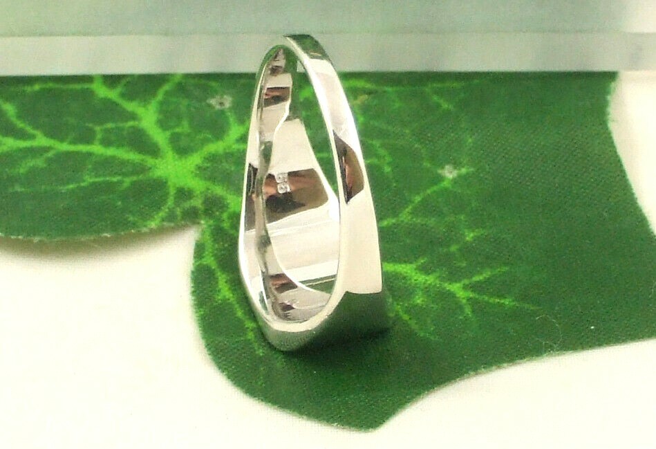 Men's Solid 925 Sterling Silver Diamond Cut Rectangular Shape Signet ...