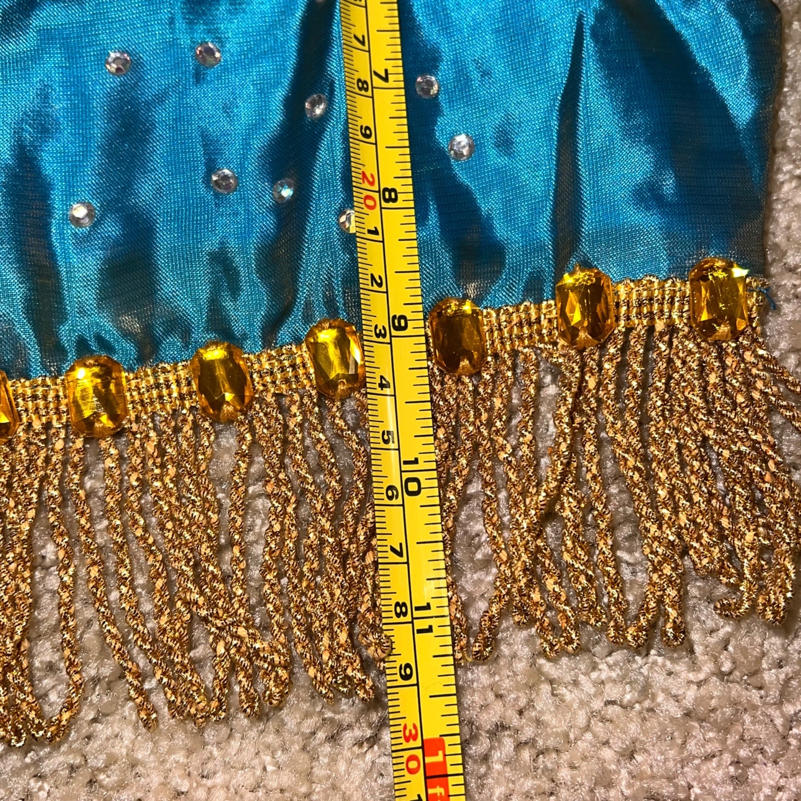 Aladdin Inspired Genie Costume for Girls Sz 6 Handmad… - Gem