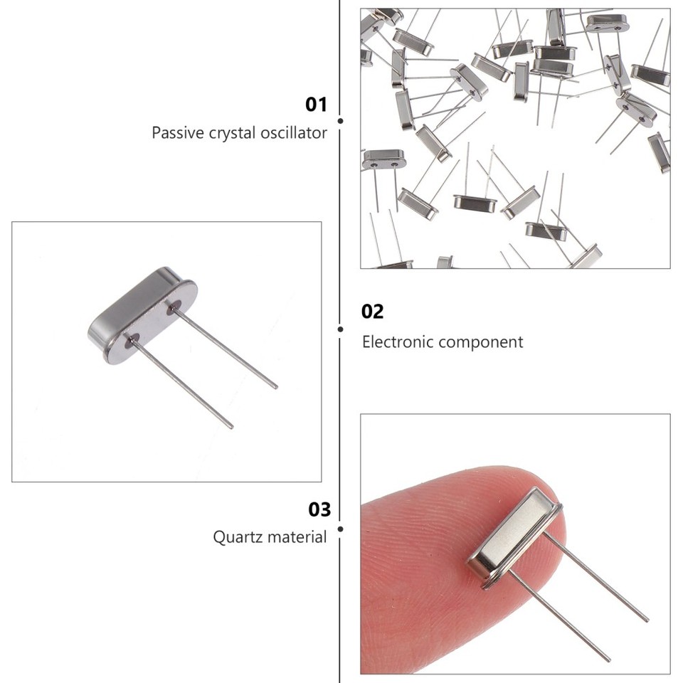 50Pcs Passive Crystal Resonators Quartz Filter Replacement Parts | eBay