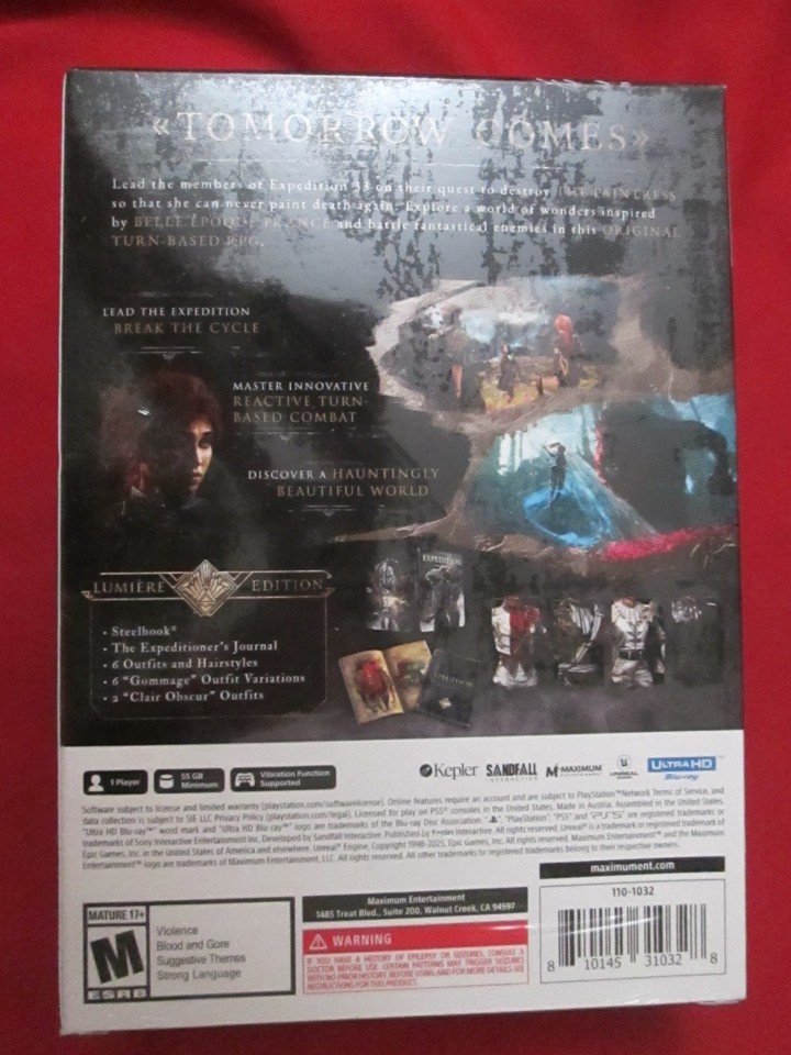 Expedition 33 Lumiere Edition PlayStation 5 PS5 Brand New | eBay