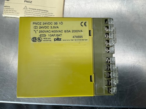 Pilz PNOZ 17753 Safety Relay 24vdc He#2 2c for sale online | eBay