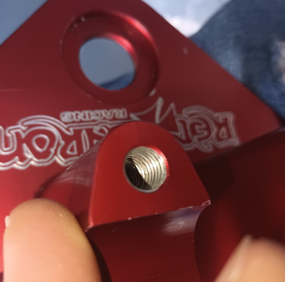 Red Baron Billet Triple Clamp Bar Riser for Honda CRF50 / XR50 MX Style ...