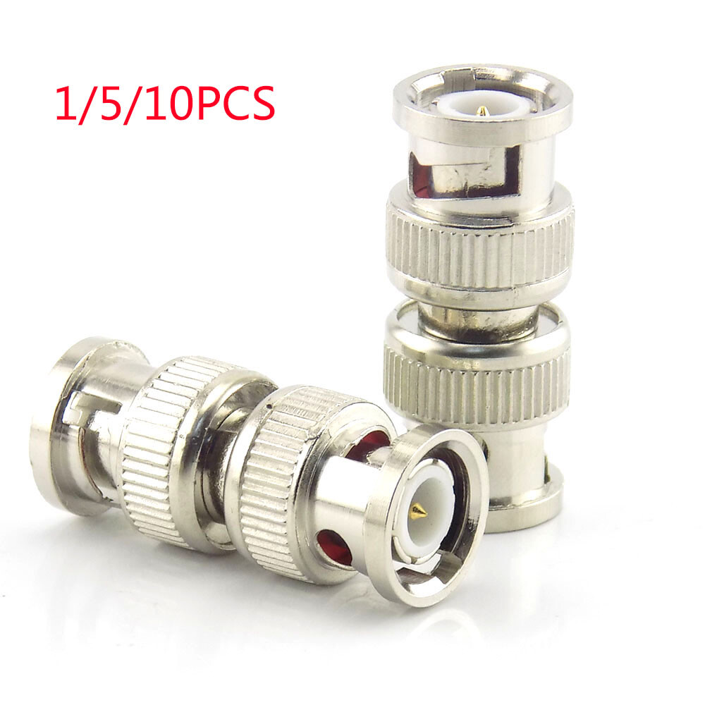 CCTV Camera BNC Connector Adapter RF Convertor Male To Bnc Male Coupler ...