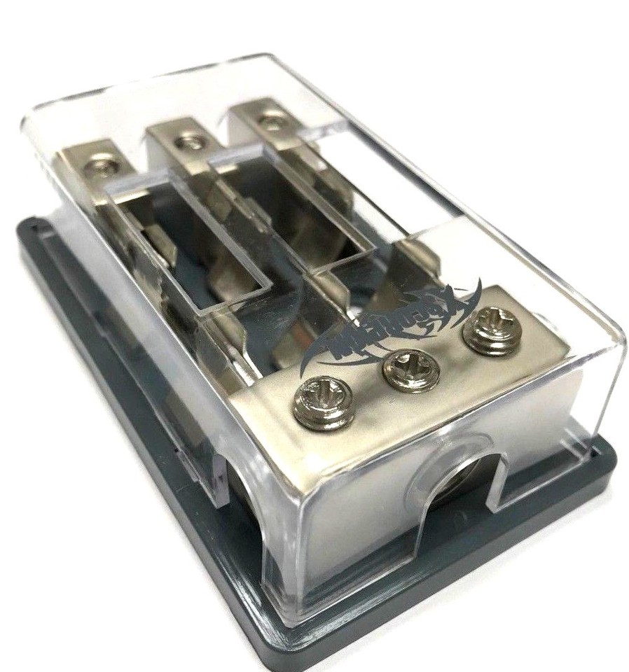 MAXI FUSE PLATINUM DISTRIBUTION BLOCK (3)2/4 GA IN THREE 8 GAUGE OUT ...