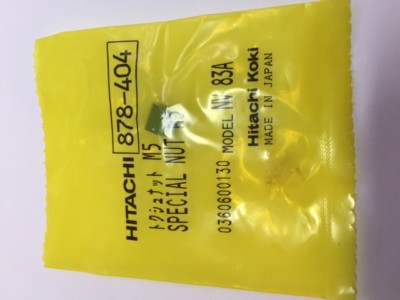 Genuine HITACH 878-404 878404 Special Nut M5 For NV83A Coil Nailer | eBay
