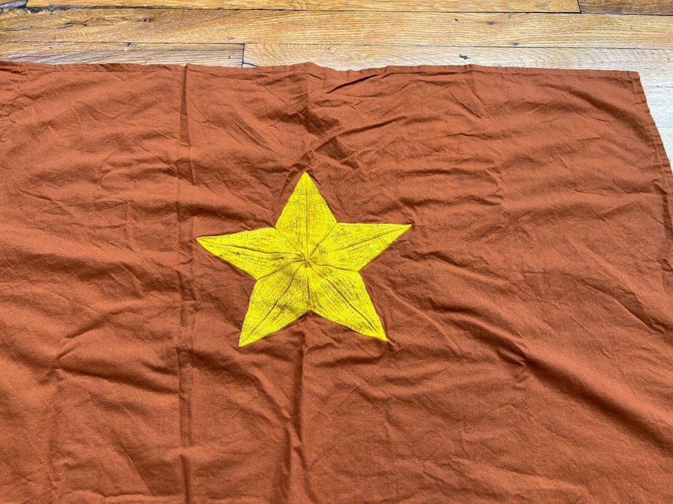 FLAG , 1 VC Vietcong NVA NLF North VN Army Flag , NVA FLAG VIET CONG ...