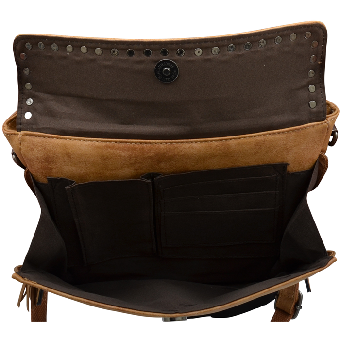 3D Belt Co. ANGEL RANCH CROSSBODY TAN PURSE w/ Conceal carry Strap ...
