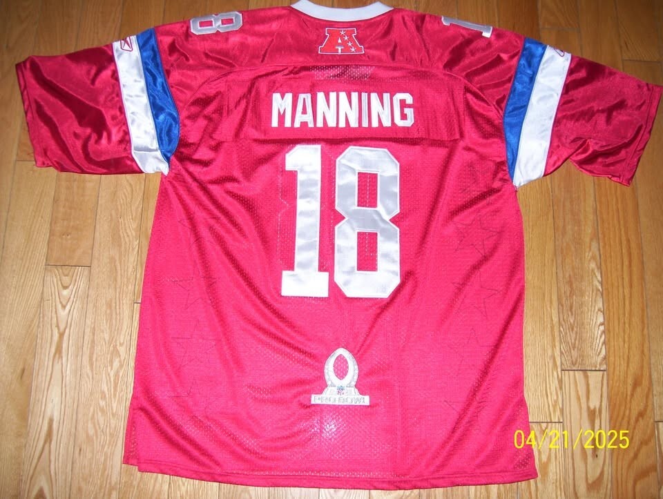 Peyton Manning Vintage 2011 Pro Bowl Jersey Ultra Rare Size XL | eBay UK