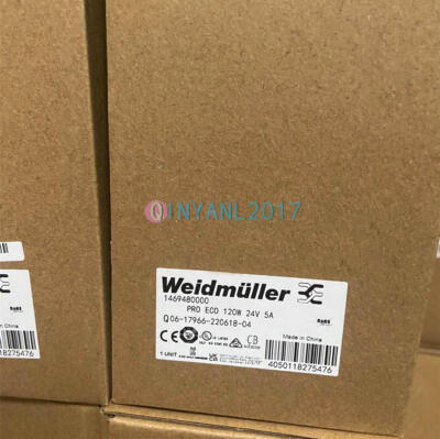 1PC New Weidmuller 1469480000 PRO ECO 120W 24V 5A Power Supply | eBay